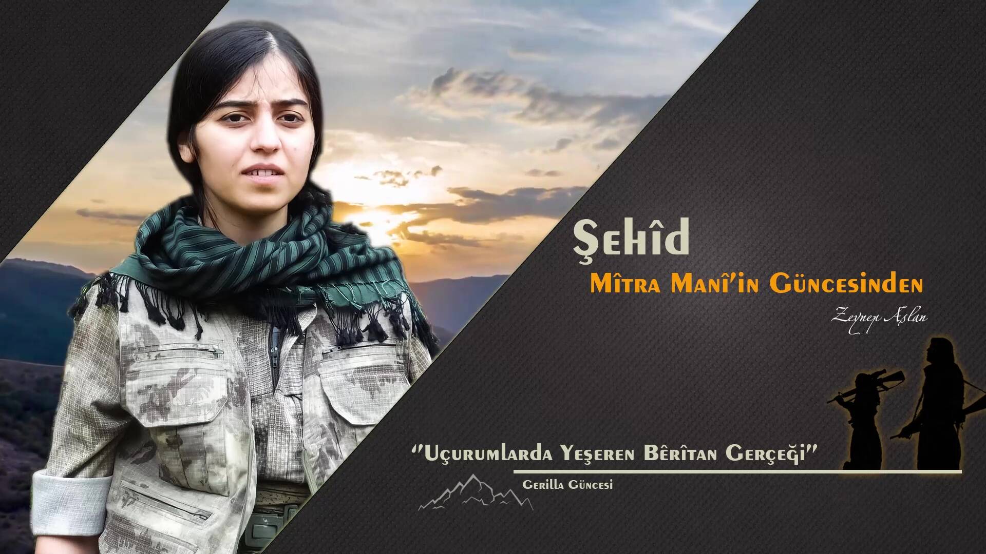 GERİLLA GÜNCESİ – ŞEHİT MÎTRA MANÎ – Medya Haber | Haberin Özgür Adresi